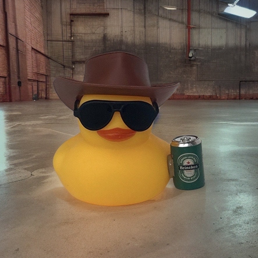 Jeep Duck Cruising Duck Cowboy Heineken Cowgirl Rodeo - Etsy