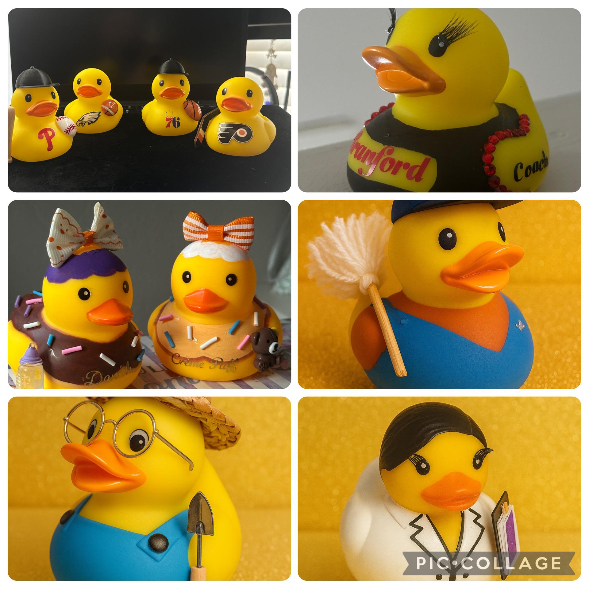 Custom Hand-painted Rubber Duck, Personalized Auntie Gift, Character ...