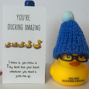 Motivational Rubber Duck With Sunglasses: Dashboard Car Decor - Etsy