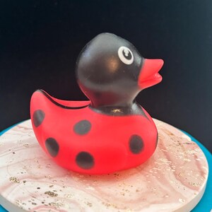 Ladybug, Rubber Duck Office Gift, Collector Duck, Dashboard Duck Farm ...
