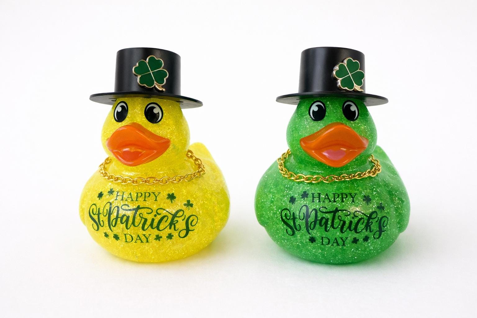 Leprechaun Rubber Duck: St Patrick's Day Lucky Clover Beanie - Etsy