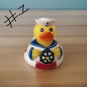 Sailor Duck Accessory, Cruising Duck, Cute Gift, Navy Rubber Duck ...