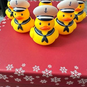 Sailor Duck Accessory, Cruising Duck, Cute Gift, Navy Rubber Duck ...