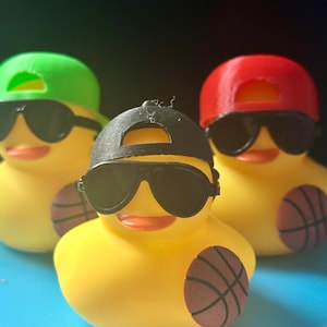 Basketball Rubber Duck: NBA Sports Themed Car Dashboard Decor - Etsy