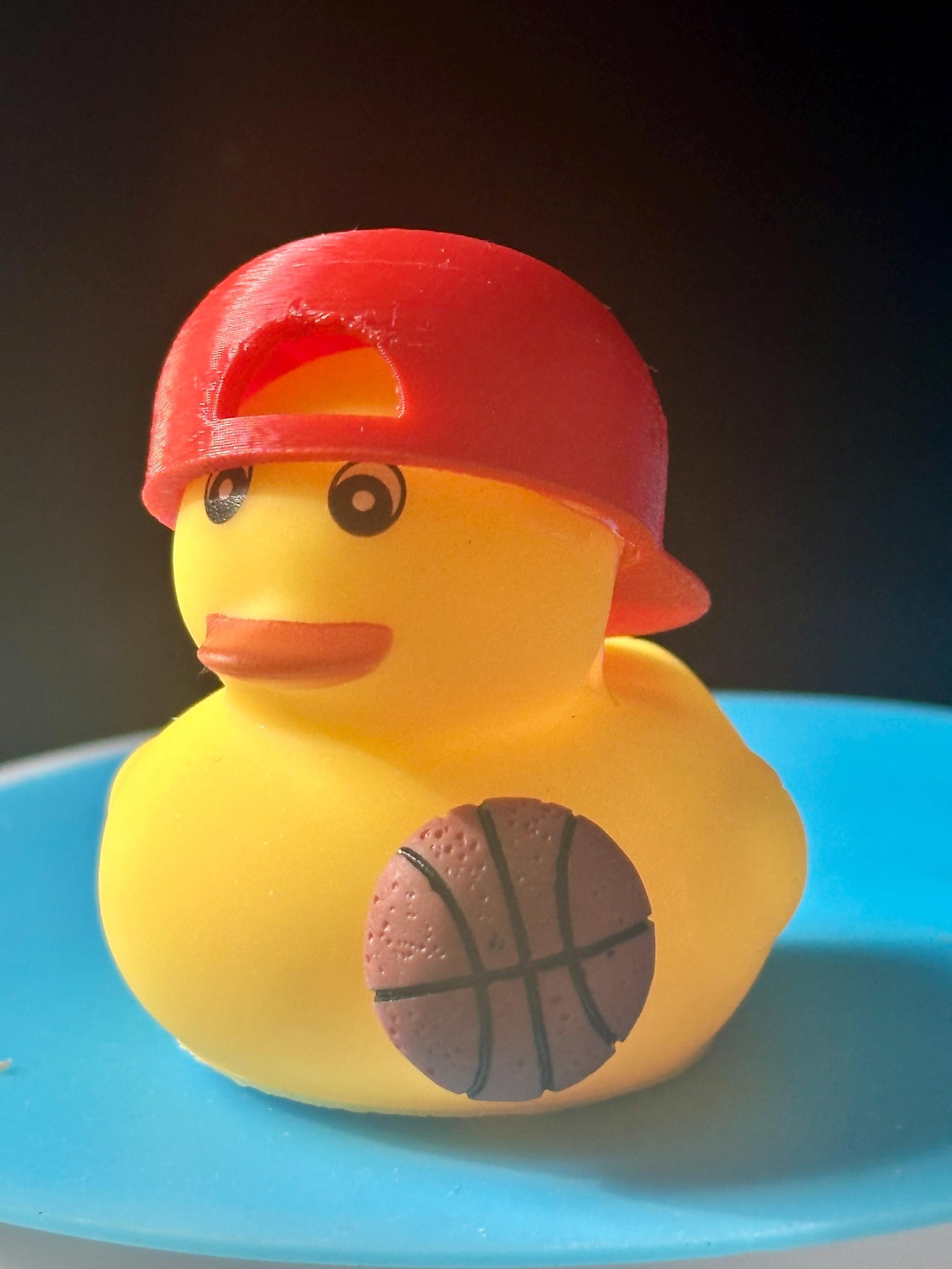 Basketball Rubber Duck: NBA Sports Themed Car Dashboard Decor - Etsy