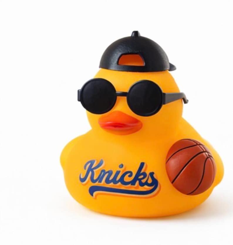 Basketball Rubber Duck: NBA Sports Themed Car Dashboard Decor - Etsy