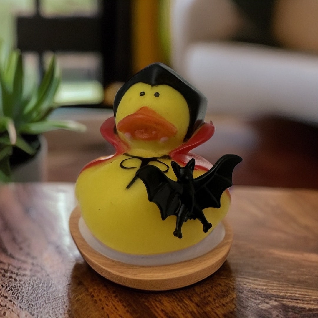 Vampire Bat Rubber Duck Office Gift Collector Duck - Etsy