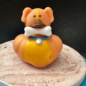 Dog Rubber Duck: Pet Lover Gift, Dashboard Decor - Etsy