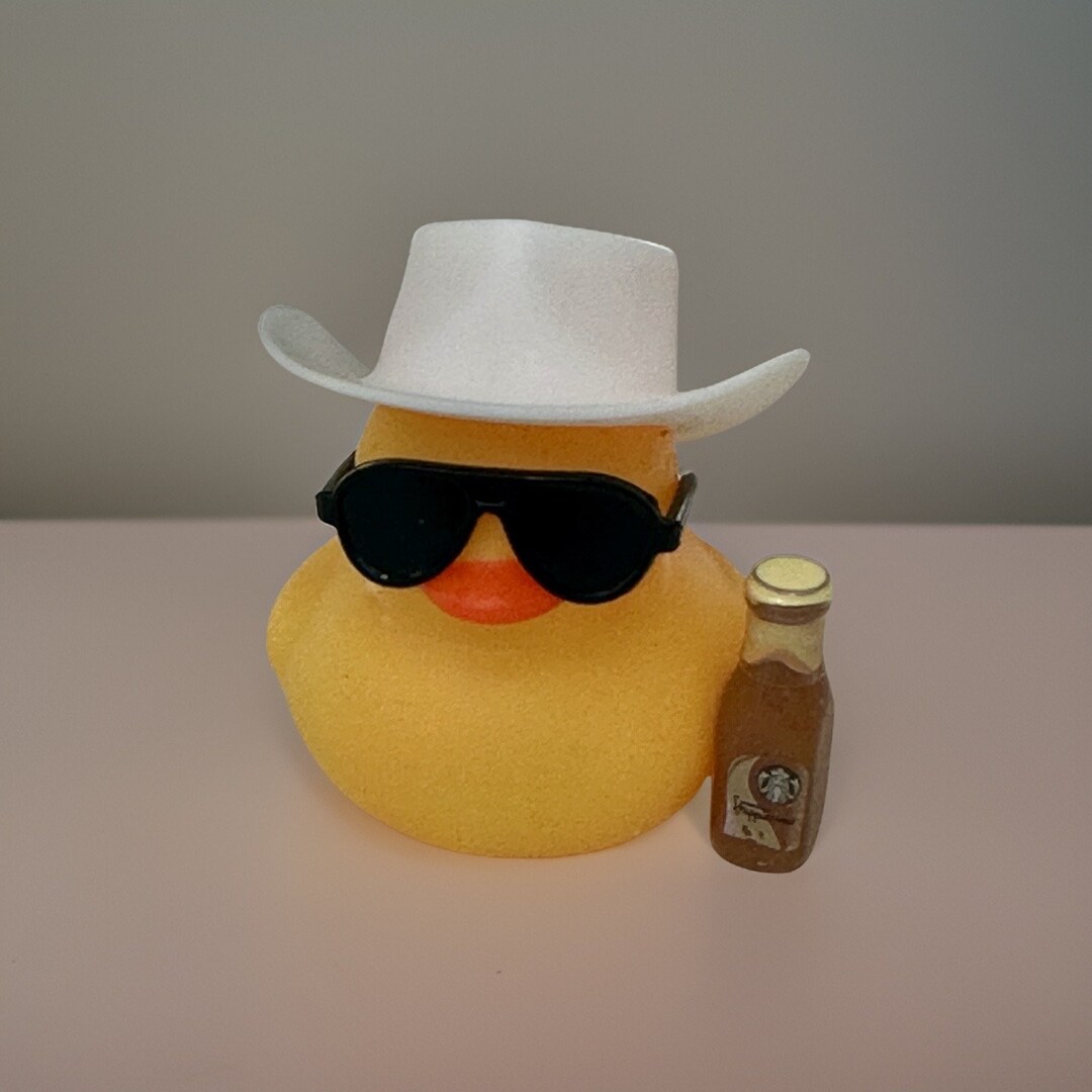 Frappuccino Duck, Dashboard Duck, Themed Rubber Duck, Christmas ...
