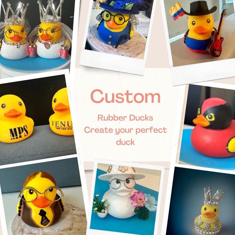 Personalized Rubber Ducks - Etsy