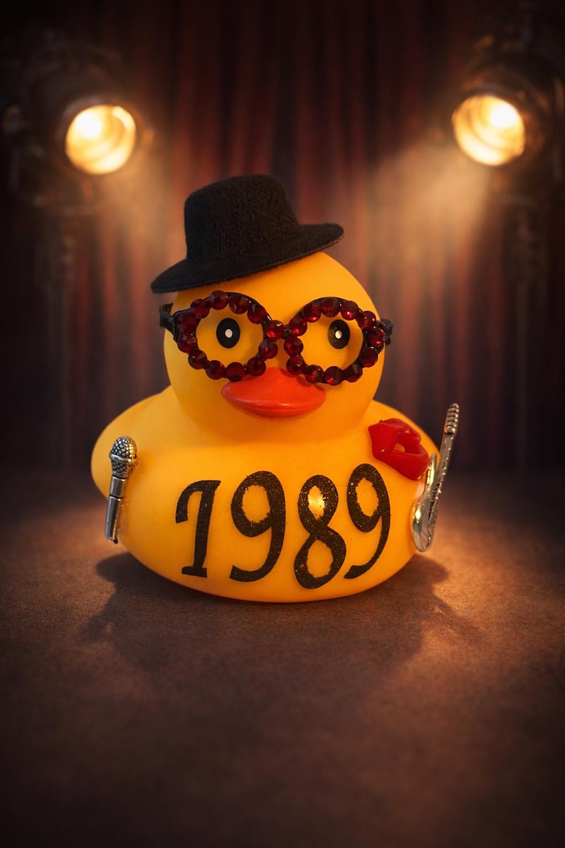 Taylor Swift Inspired 1989 Era Rubber Duck: Swiftie Gift, Crusining ...