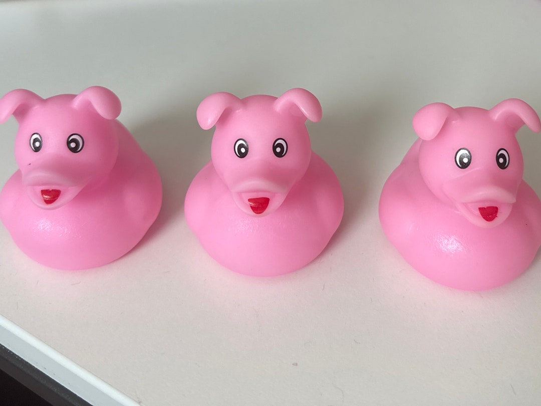 Three Little Pigs rubber Ducks Themed Rubber Duck Ducks Rubber Pig Farm ...
