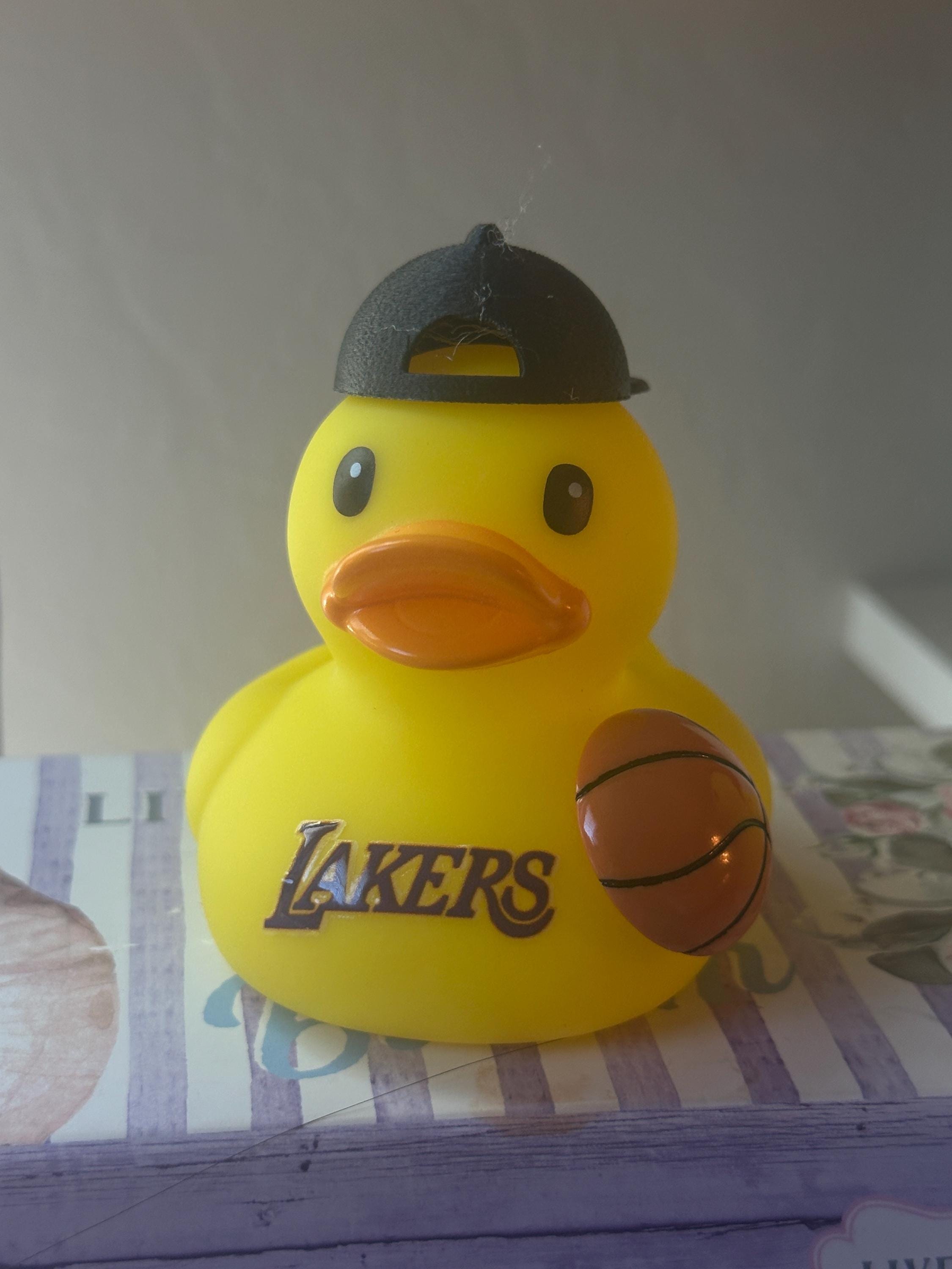 Basketball Rubber Duck: NBA Sports Themed Car Dashboard Decor - Etsy