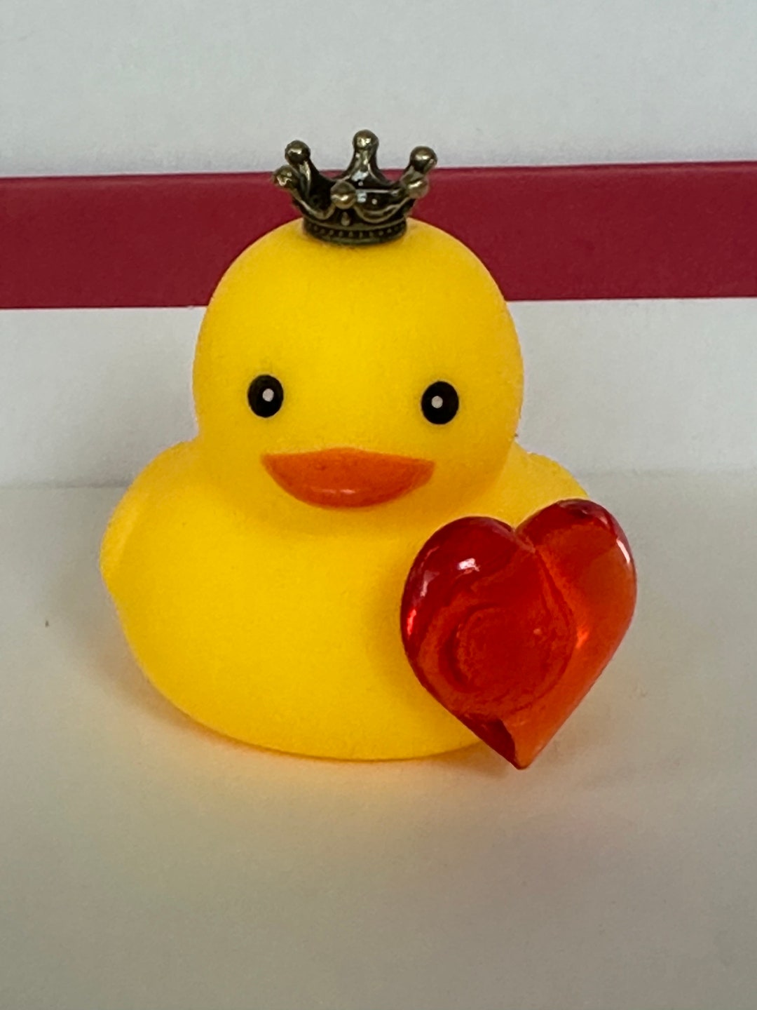 Queen of Hearts, Rubber Duck, Girlfriend Gift, Collector Duck ...