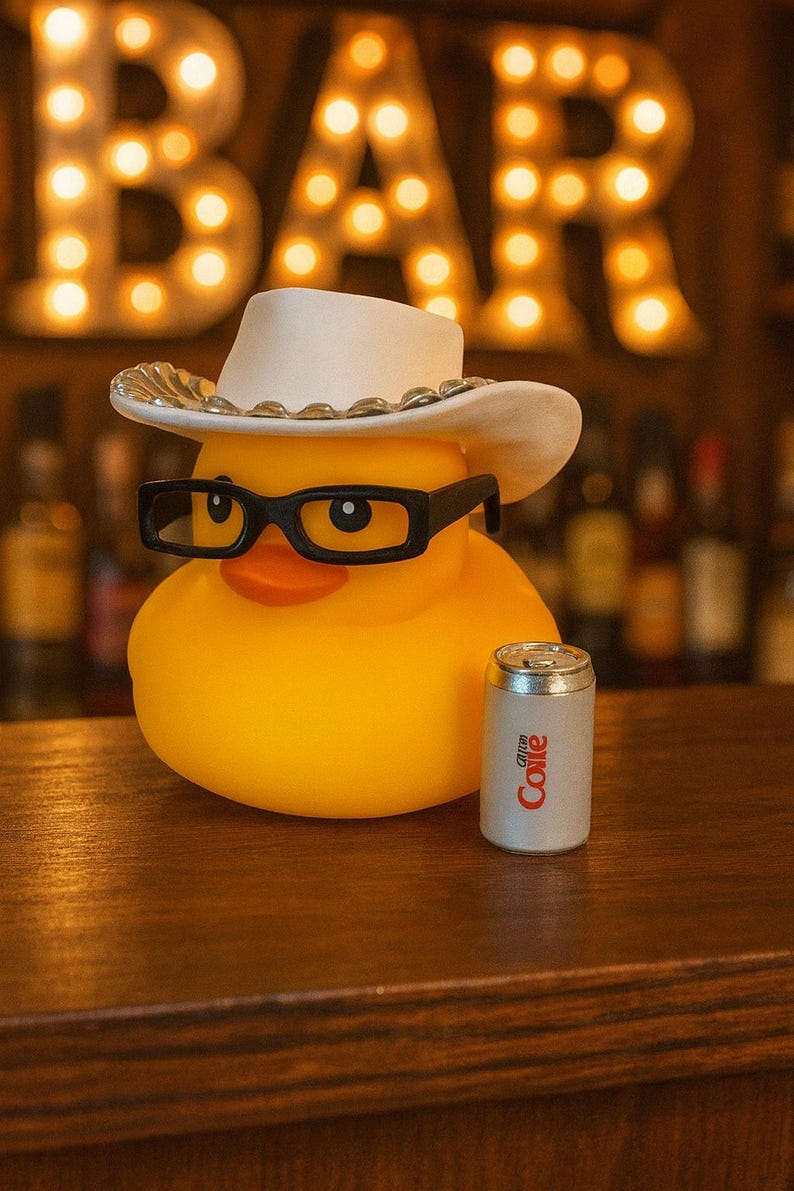 Soda Pop Rubber Duck, Quirky Home Decor or Gift With Your Favorite ...