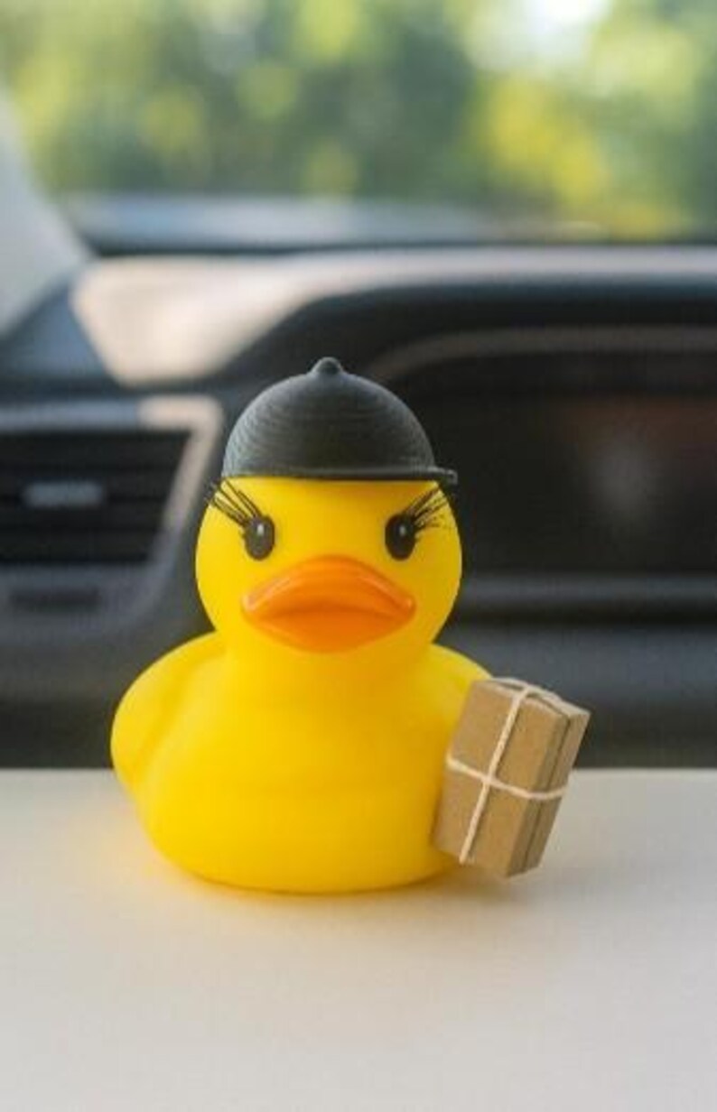 Mail Carrier Rubber Duck,mail Person Rubber Duck, Mail Delivery Duck ...