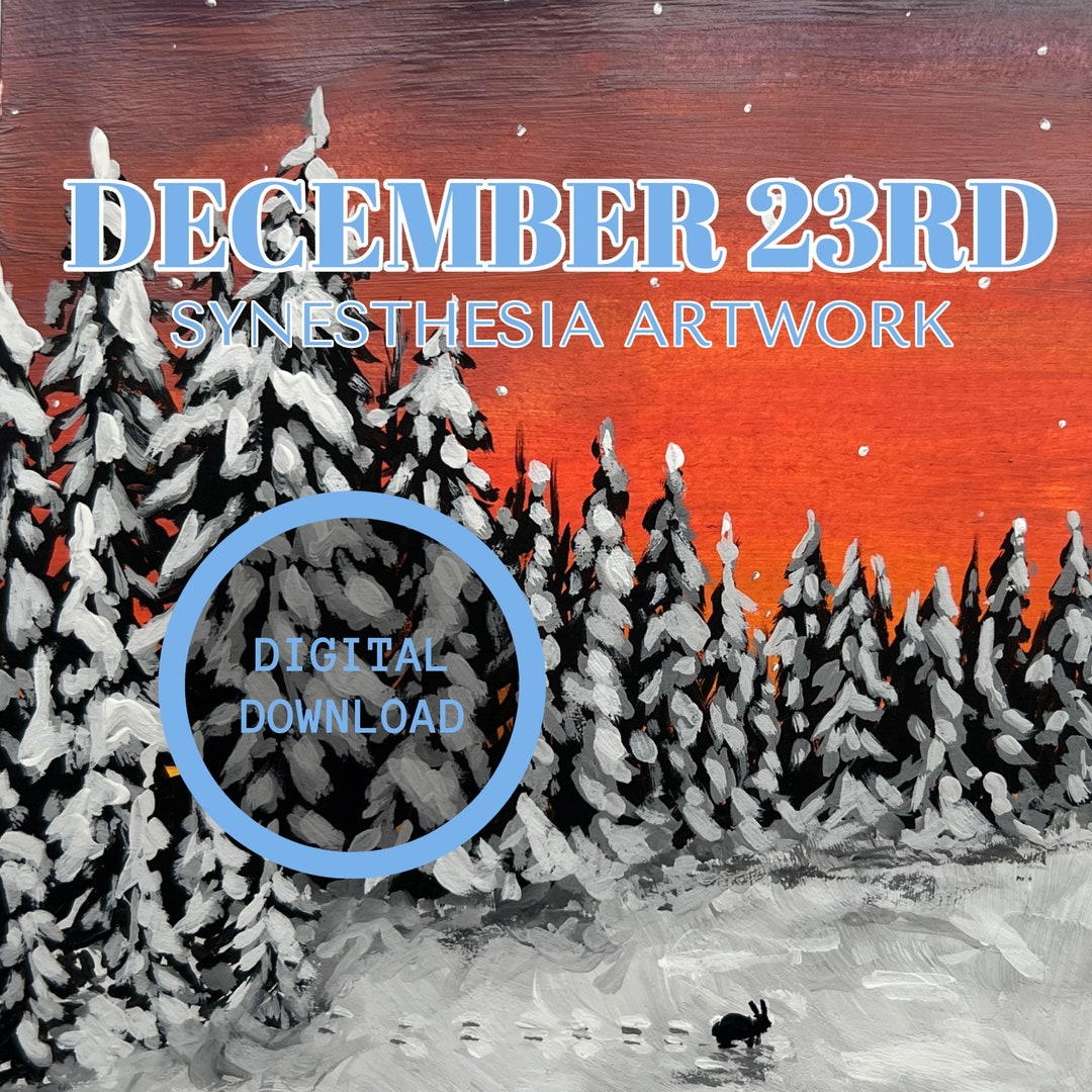 December 23rd Birthday Painting Digital Artwork - High Quality Art ...