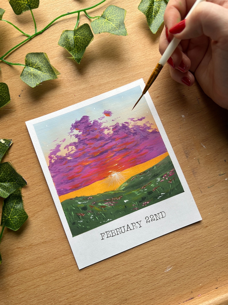 February 22nd Birthday Painting Digital Artwork High Quality Art Prints ...