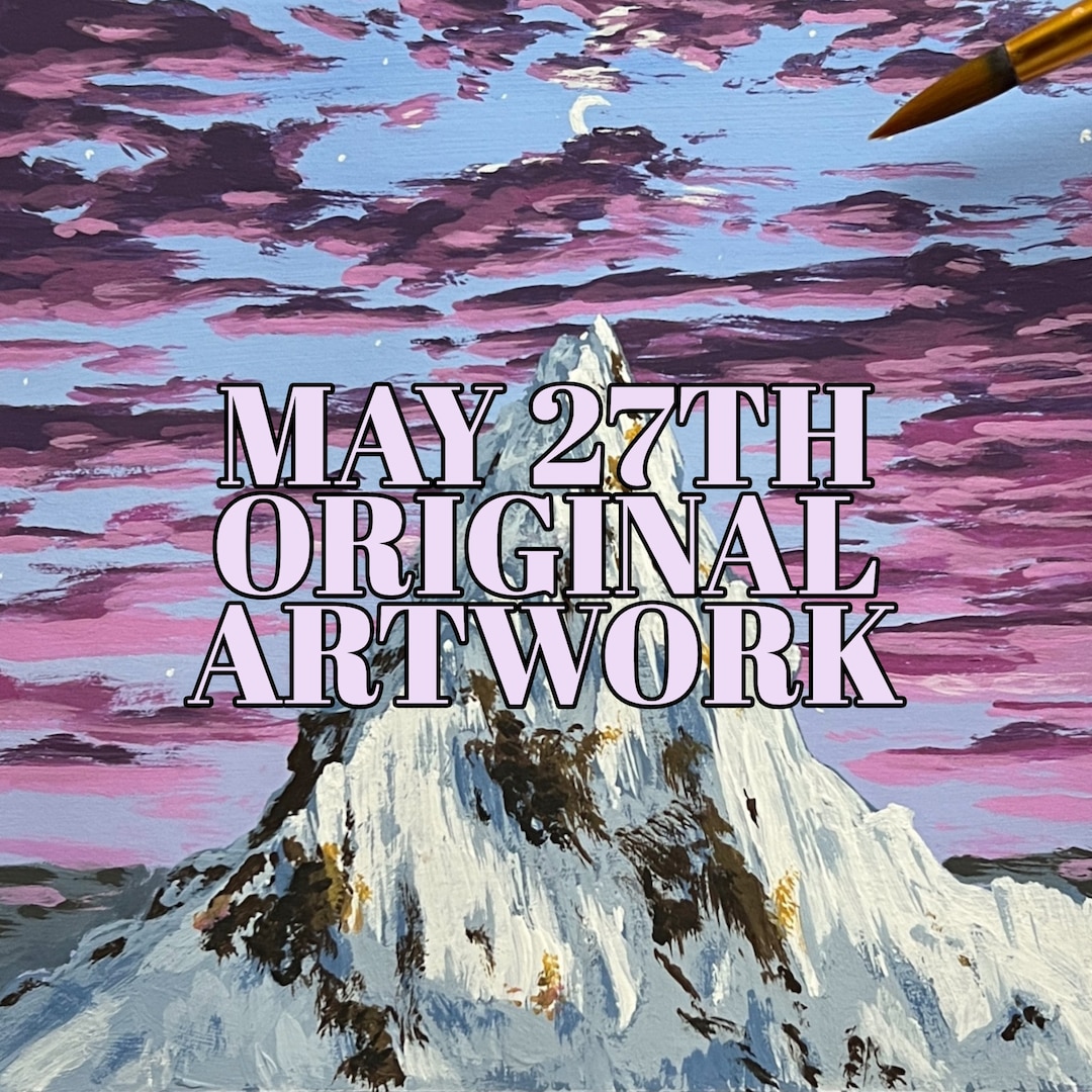 May 27th Birthday Painting - Artwork - Hand Painted - Synesthesia Art ...