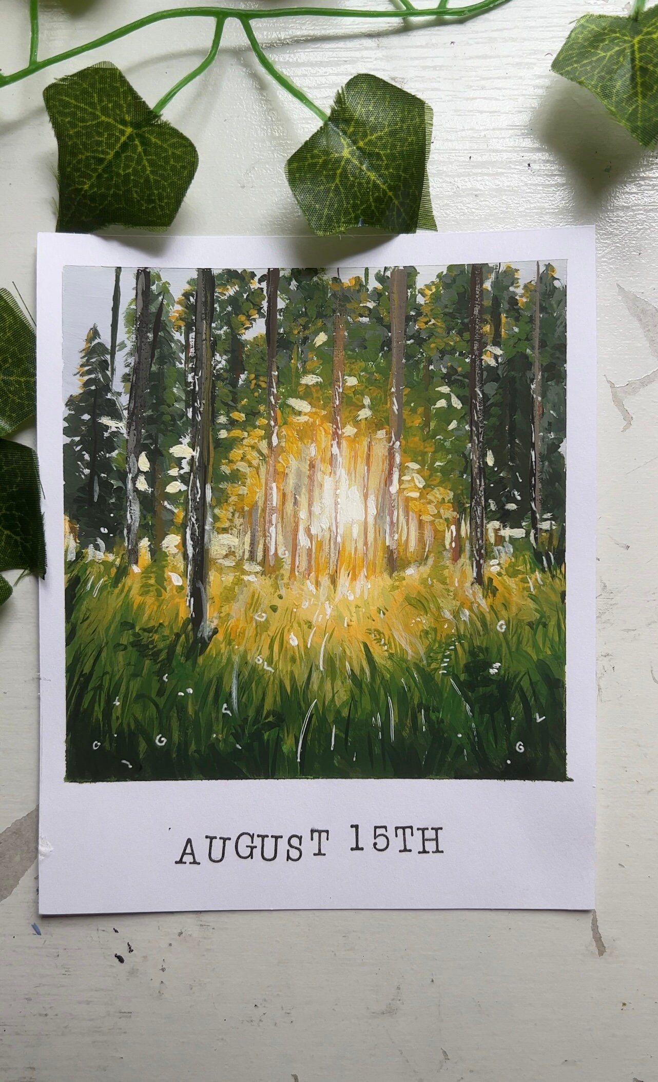 August 15th Birthday Painting Digital Artwork - High Quality Art Prints ...