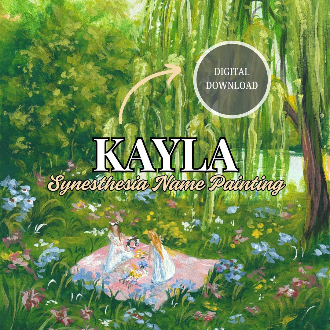 Kayla Name Painting Digital Artwork - High Quality Art Prints ...