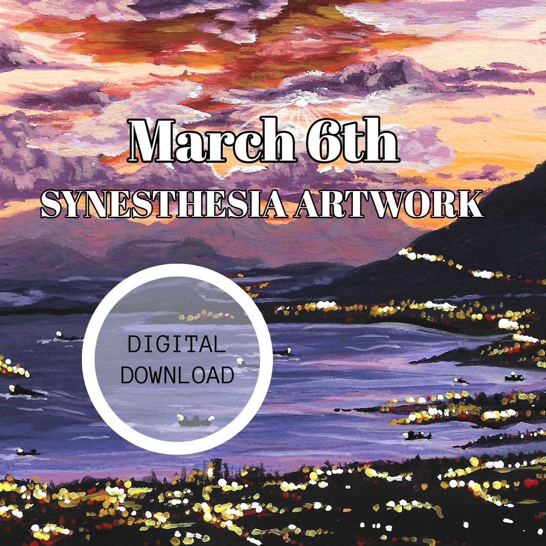 March 6th Birthday Painting Digital Artwork - High Quality Art Prints ...