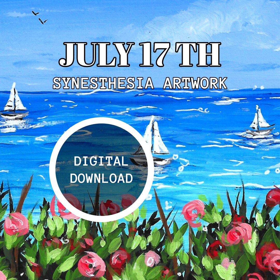 July 17th Birthday Painting Digital Artwork - High Quality Art Prints ...