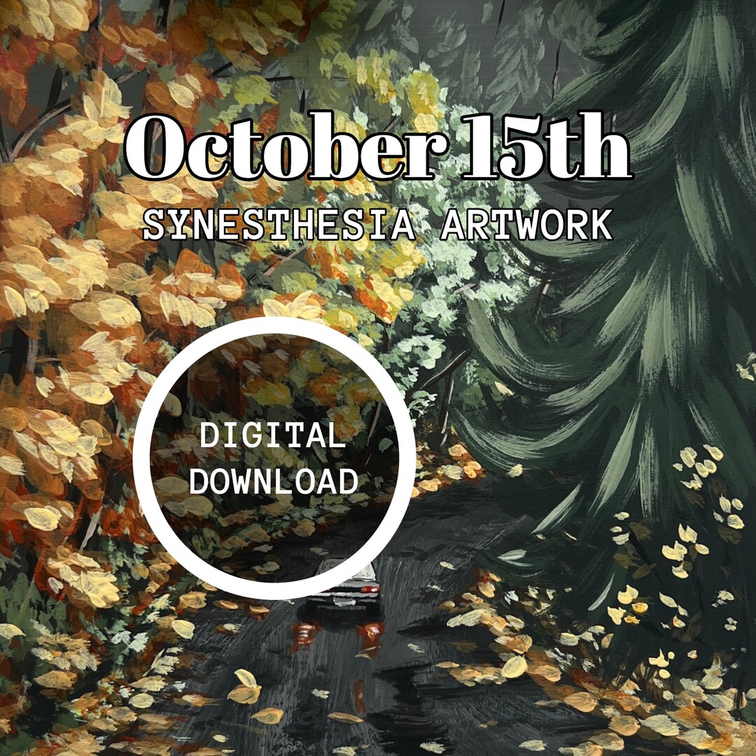October 15th Birthday Painting Digital Artwork - High Quality Art ...