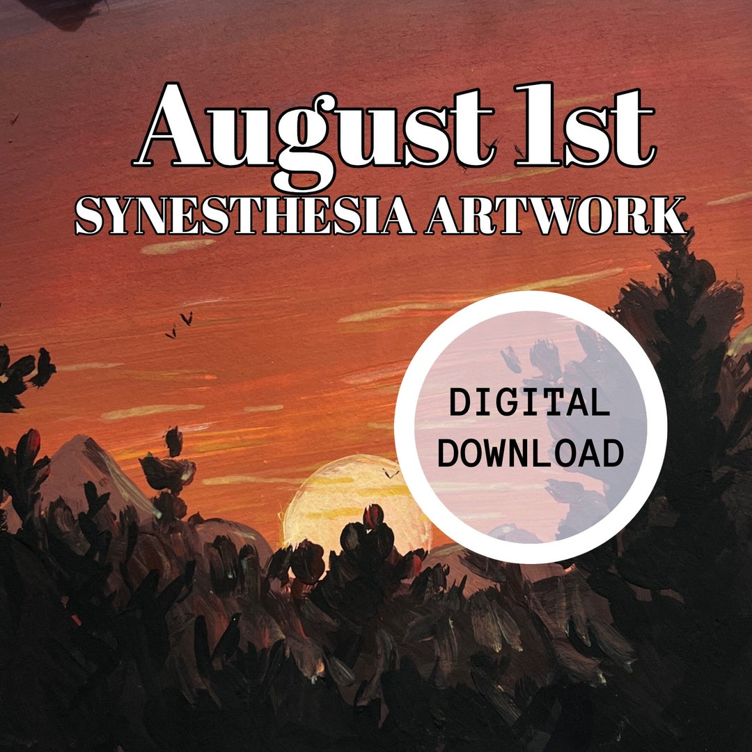 August 1st Birthday Painting Digital Artwork - High Quality Art Prints ...