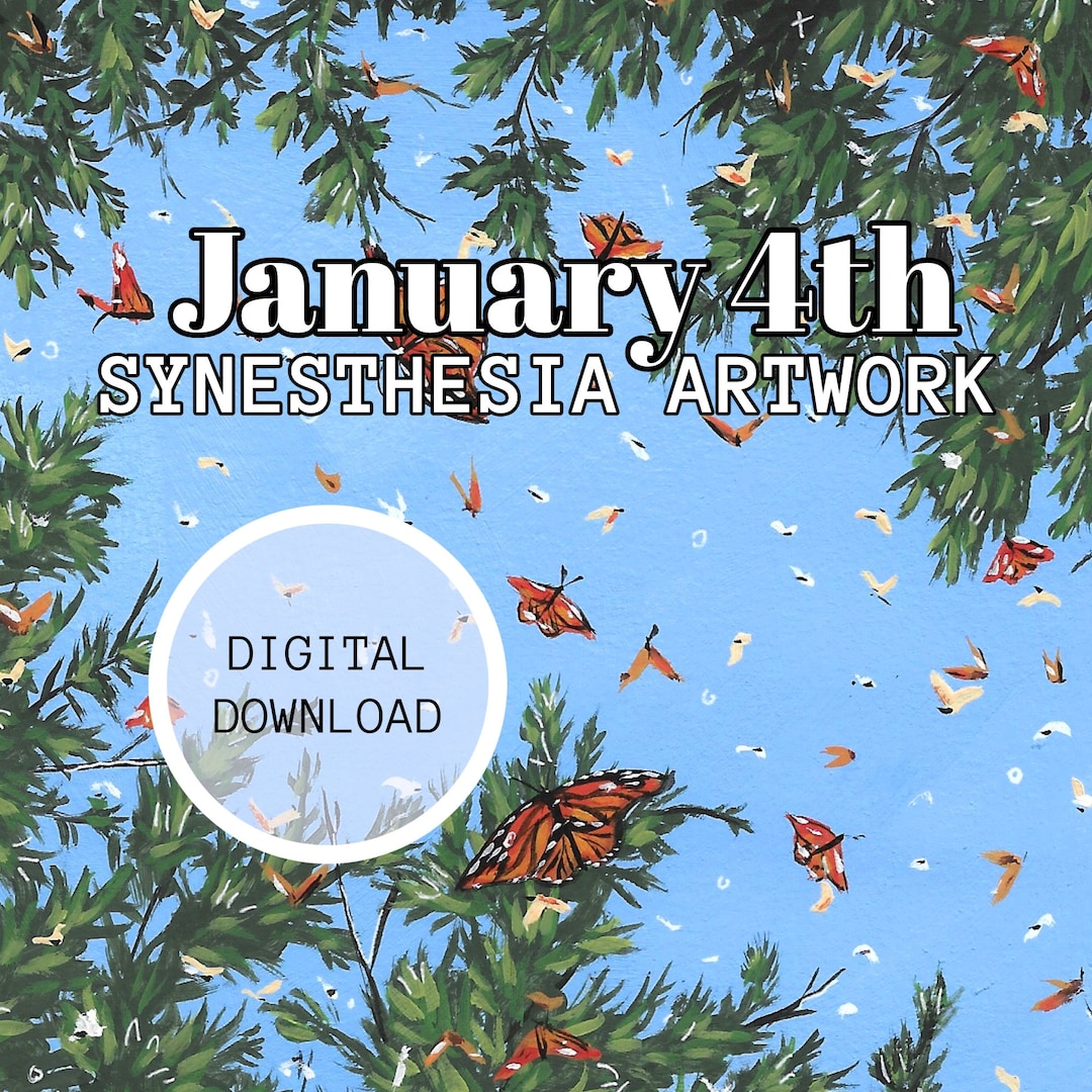 January 4th Birthday Painting Digital Artwork - High Quality Art Prints ...