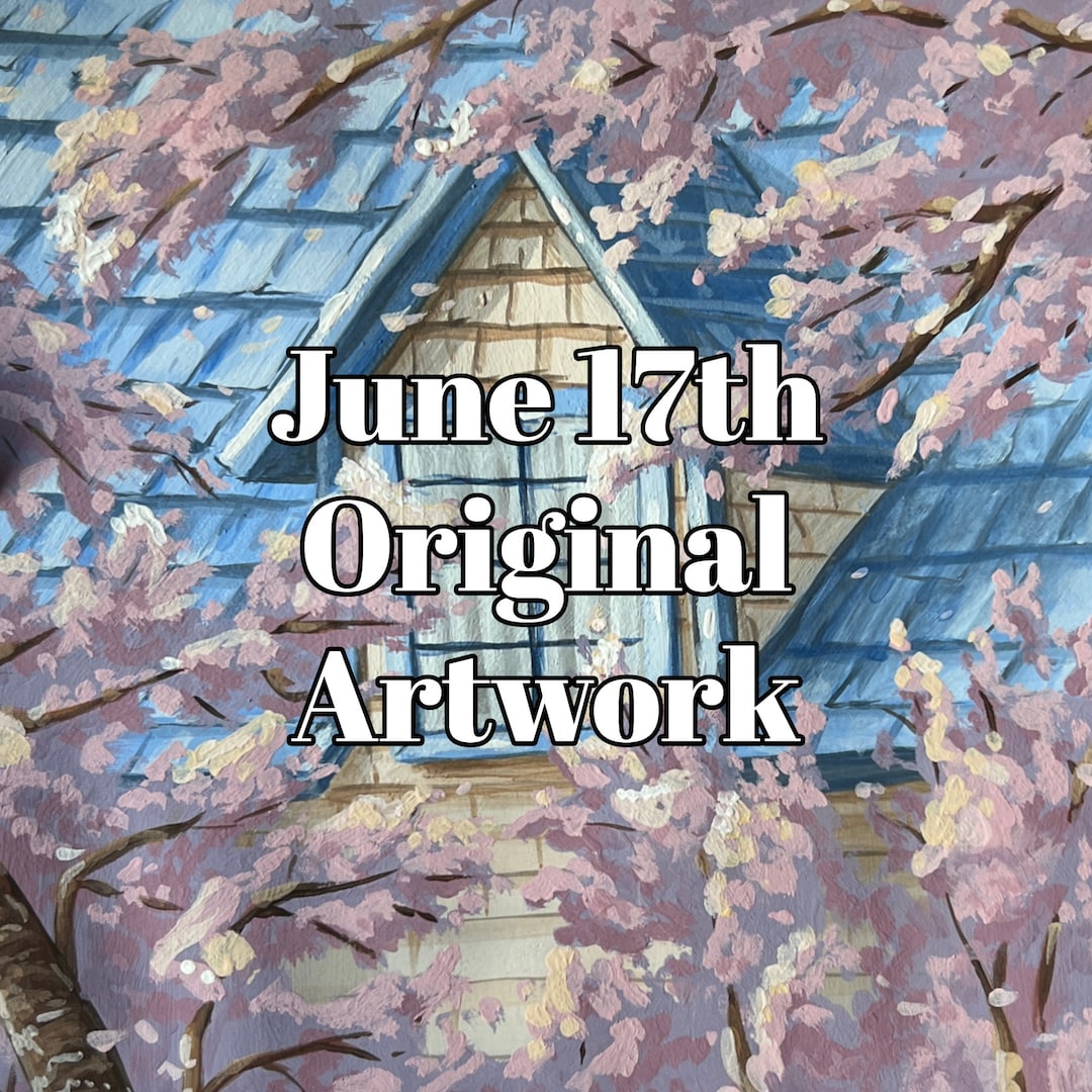 June 17th Birthday Painting - Artwork - Hand Painted - Synesthesia Art ...