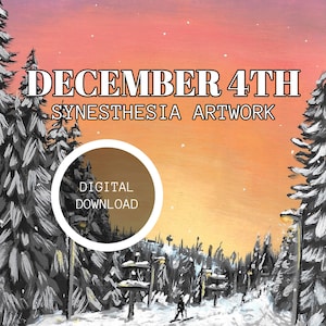December 4th Birthday Painting Digital Artwork - High Quality Art ...