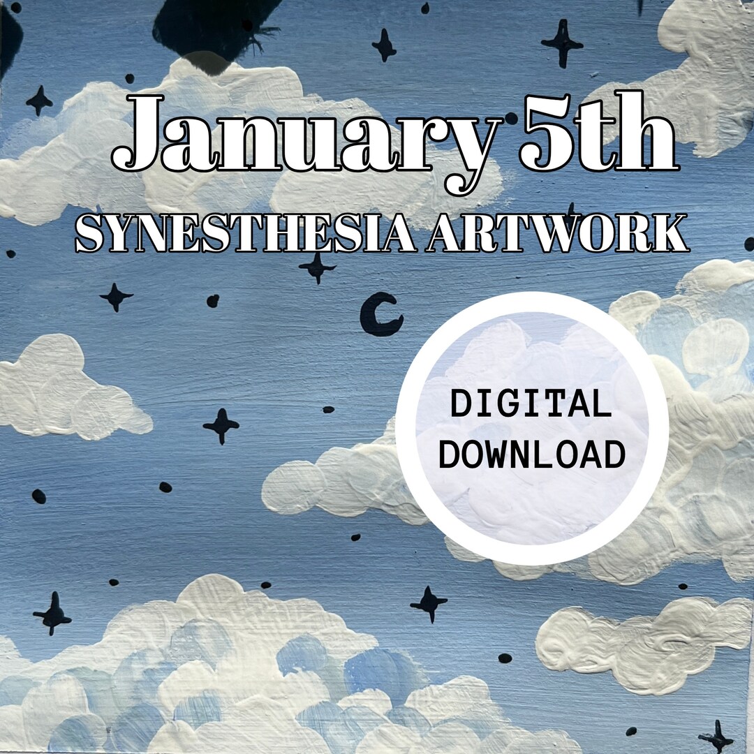 January 5th Birthday Painting Digital Artwork - High Quality Art Prints ...