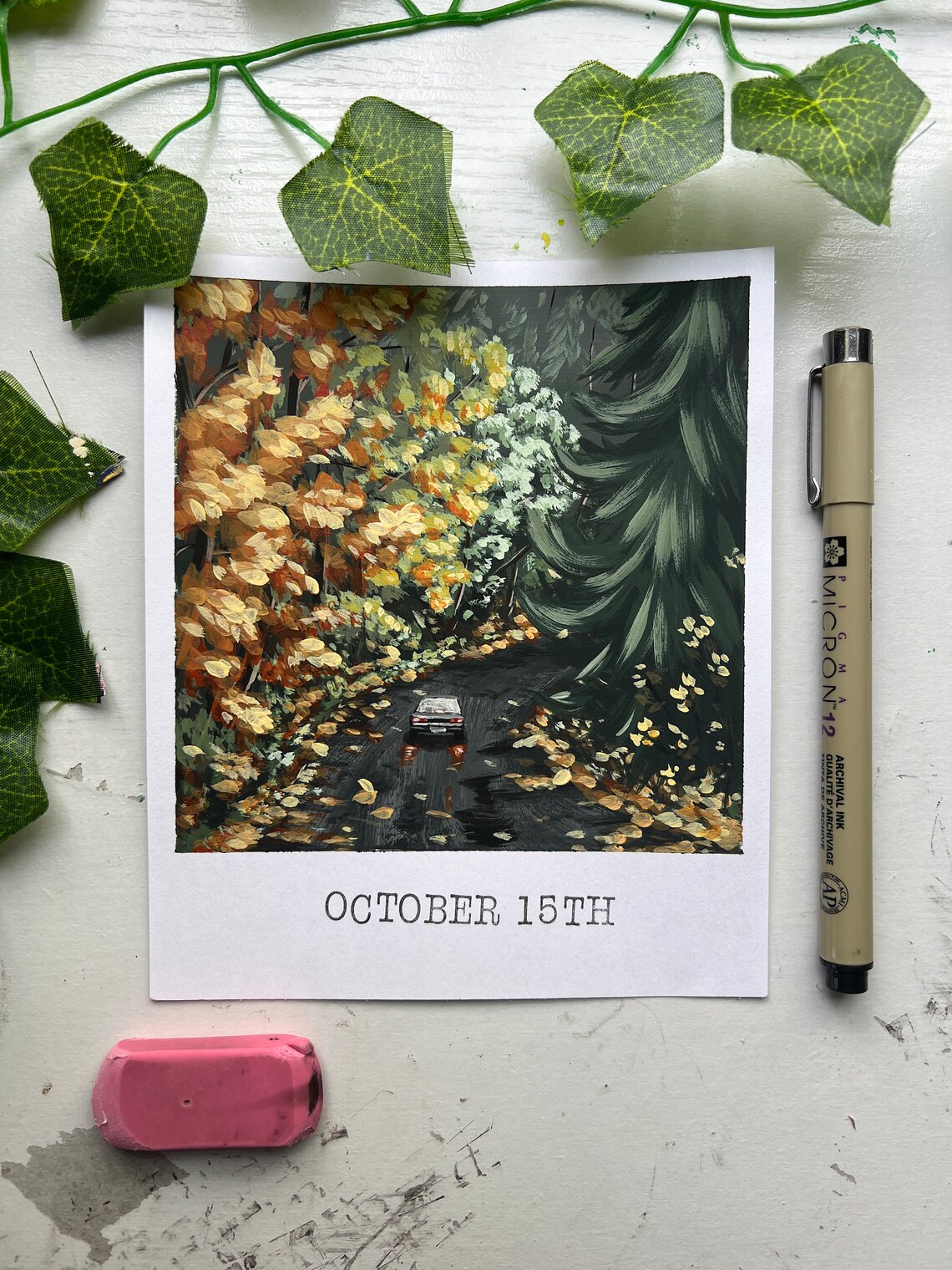 October 15th Birthday Painting Digital Artwork - High Quality Art ...