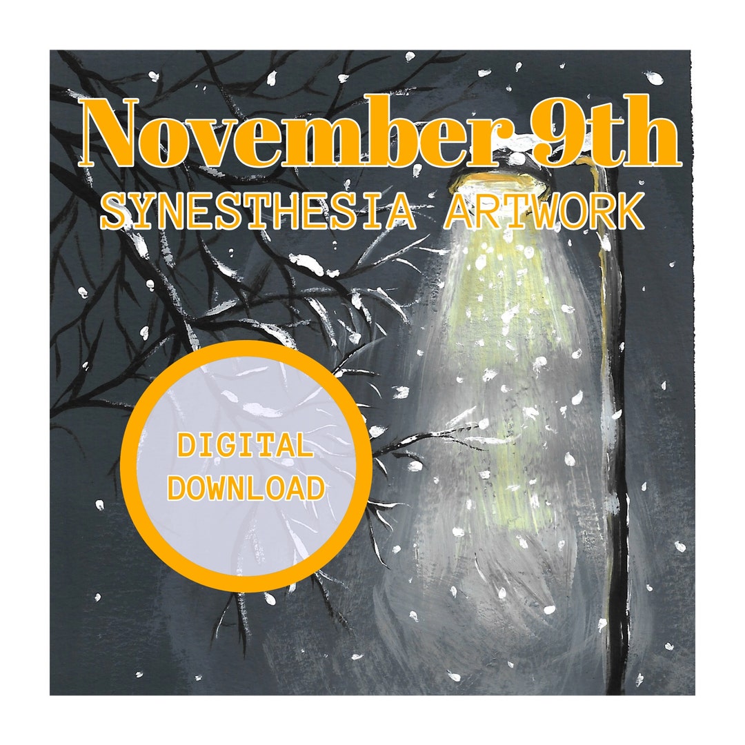 November 9th Birthday Painting Digital Artwork - High Quality Art ...