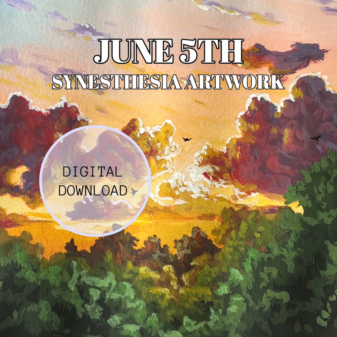 June 5th Birthday Painting Digital Artwork - High Quality Art Prints ...