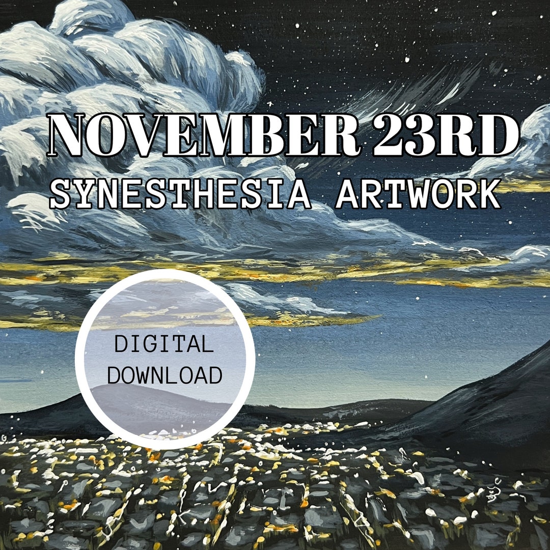 November 23rd Birthday Painting Digital Artwork - High Quality Art ...