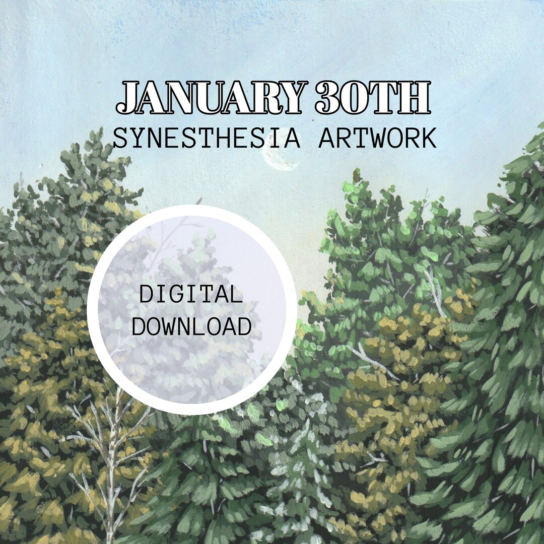 January 30th Birthday Painting Digital Artwork - High Quality Art ...