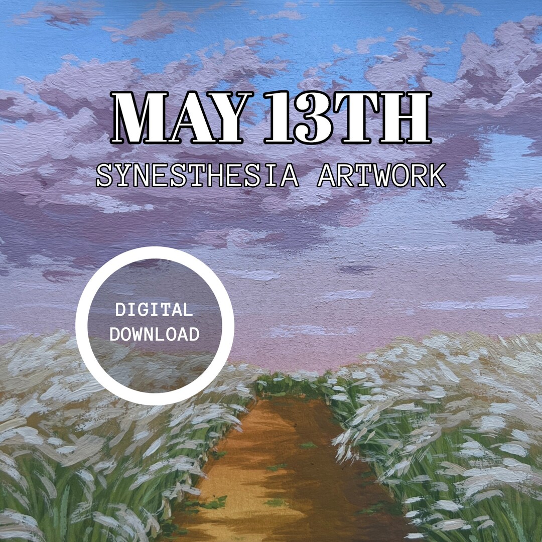 May 13th Birthday Painting Digital Artwork - High Quality Art Prints ...