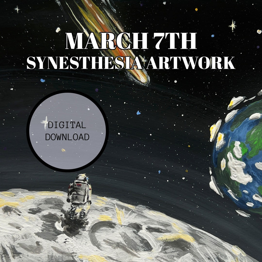 March 7th Birthday Painting Digital Artwork - High Quality Art Prints ...