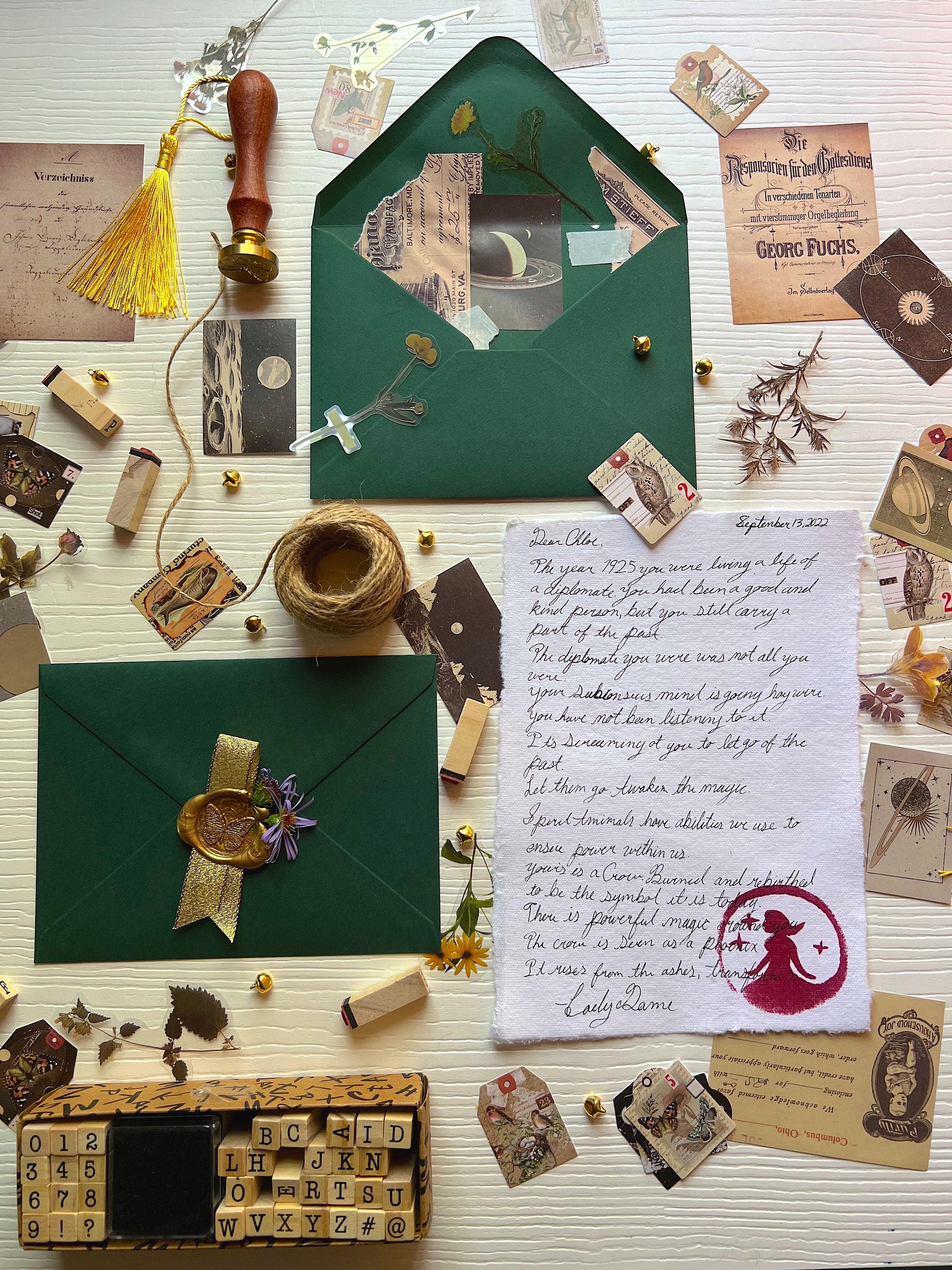 Angel Letter Hand Written Letter From Your Angels Message From Your ...