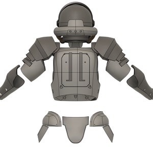Fallout 76 - Secret Service Armor STL Files - Etsy