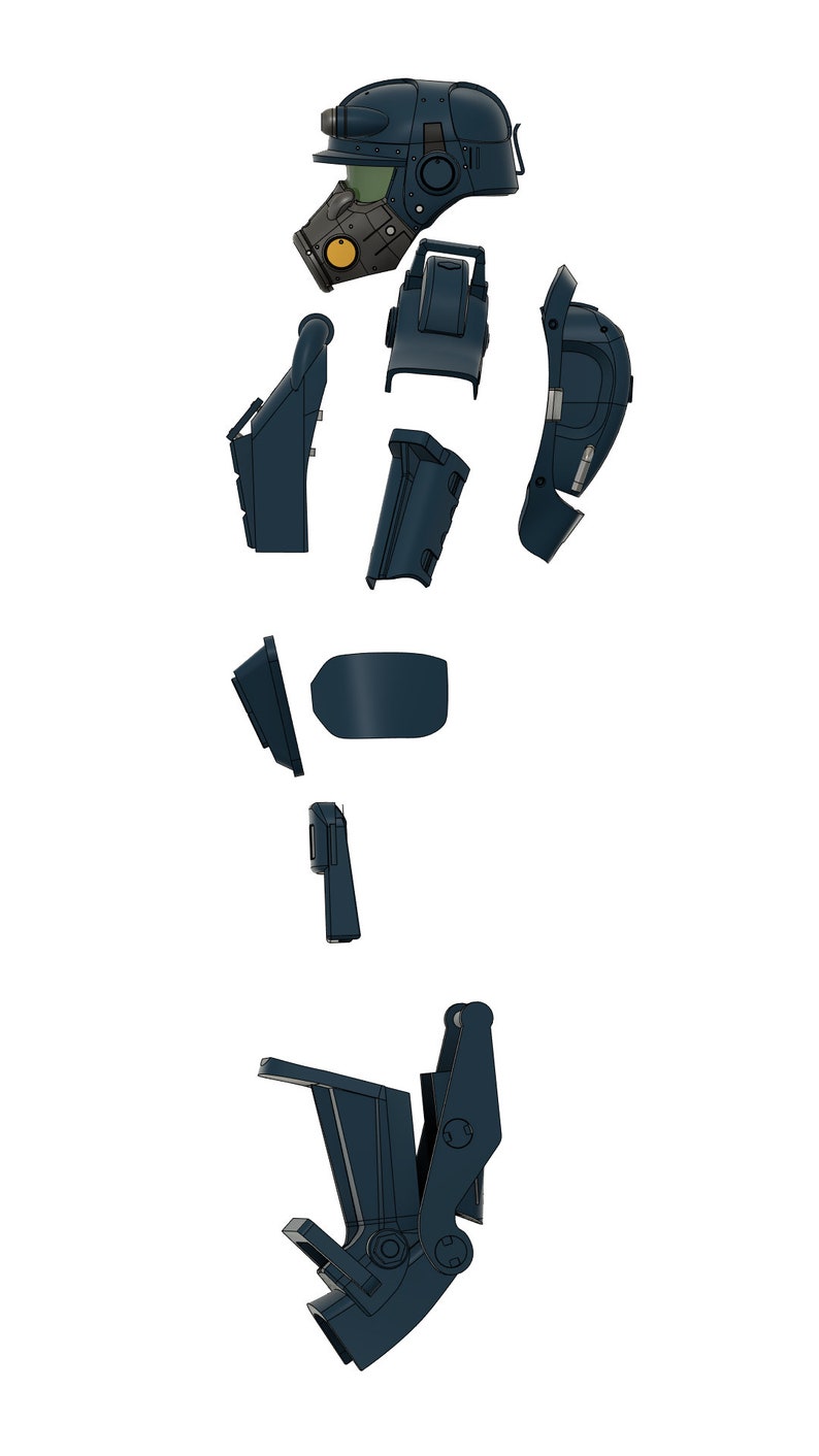 Fallout 4 - Marine Armor STL Files - Etsy