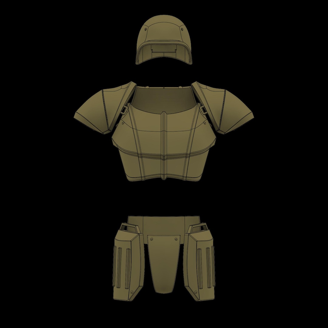 Fallout 3/new Vegas Combat Armor - Etsy