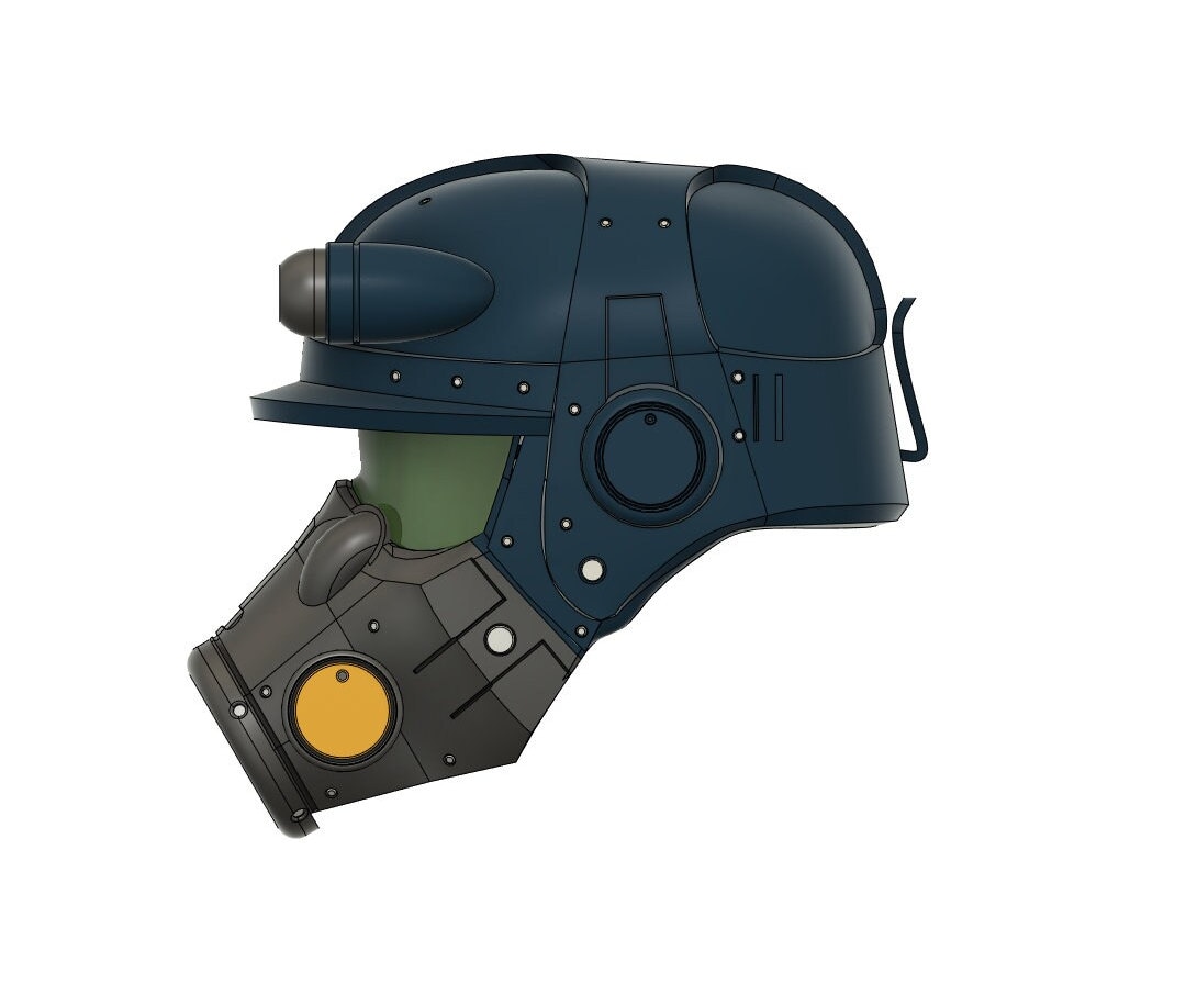 Fallout 4 - Marine Armor Helmet STL Files - Etsy