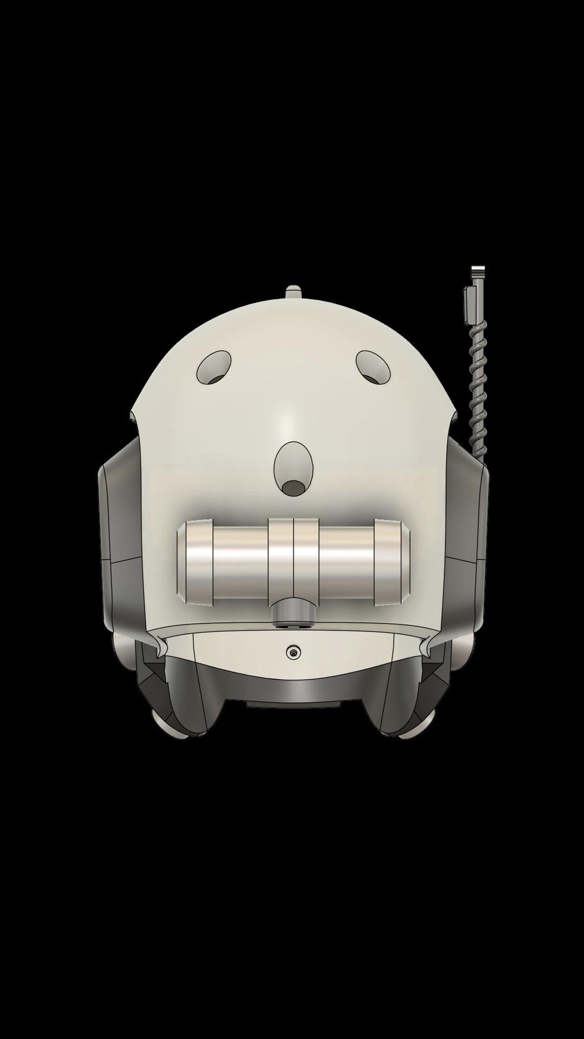 Fallout 76 - Responders Power Armor Helmet STL FILES - Etsy