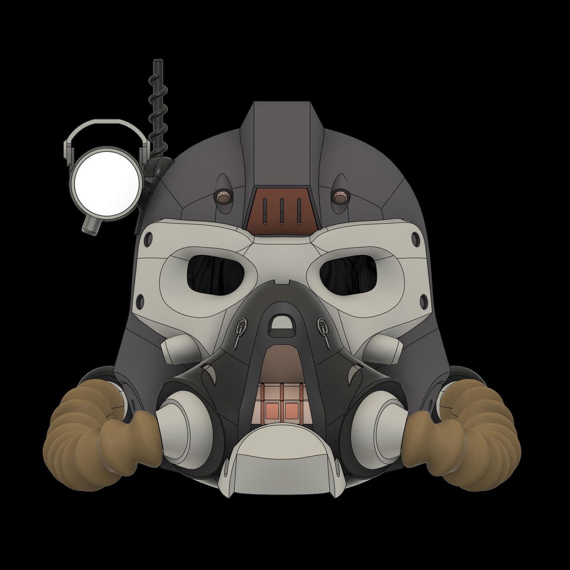 Fallout 76 - T-65 Power Armor Helmet STL FILES - Etsy
