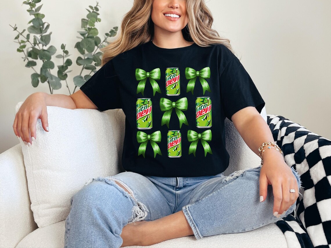 Mtn Dew Bows PNG | Sublimation, Mtn Dew, Soda, Drink, DTF - Etsy