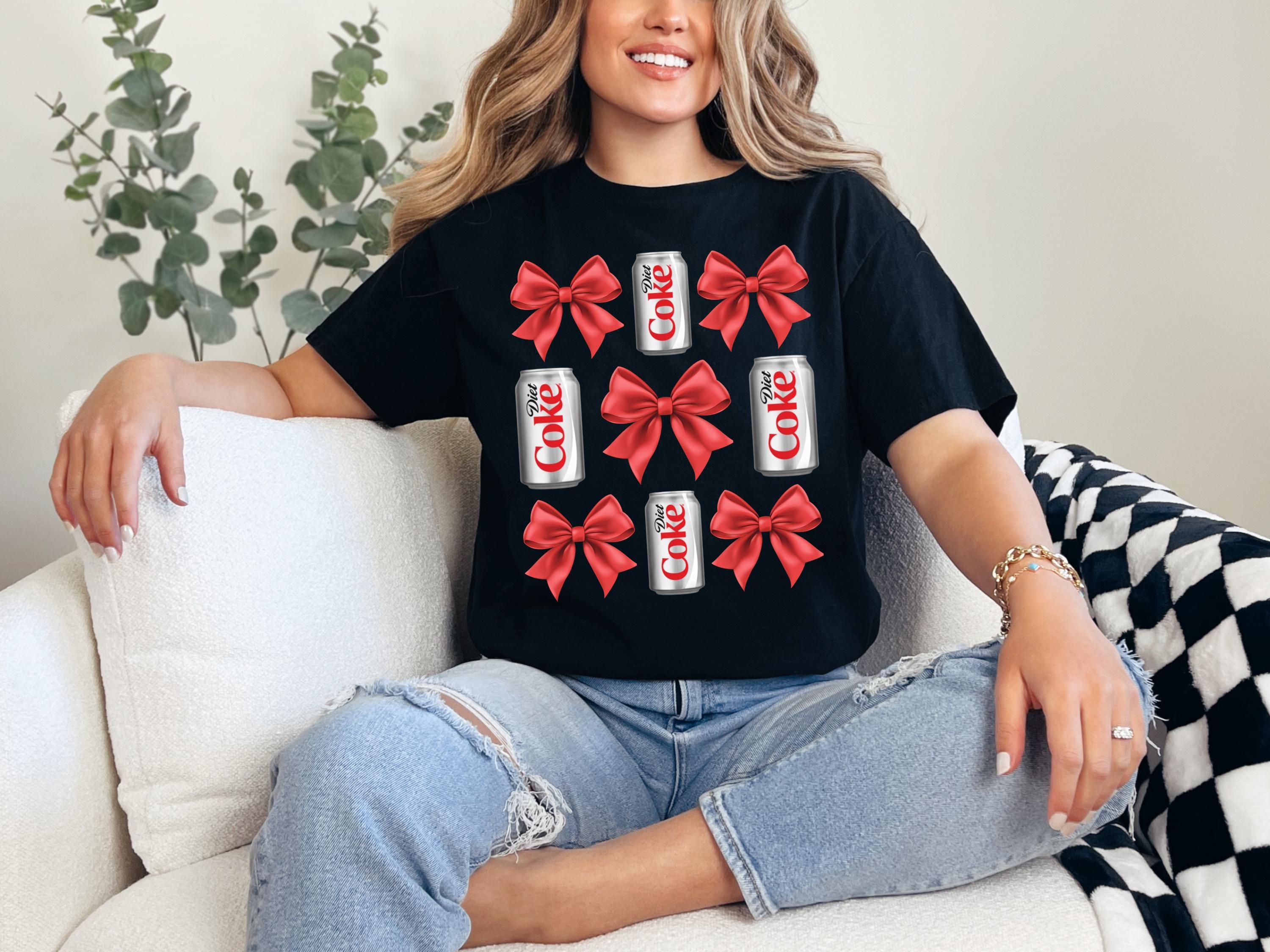 Diet Coke Bows PNG | PNG | Sublimation, DTF, Soda, Drink, Diet - Etsy