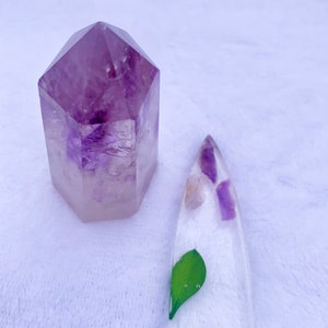 Amethyst Resin Dagger Decorative Dagger Amethyst Chips Pagan Wand Altar ...